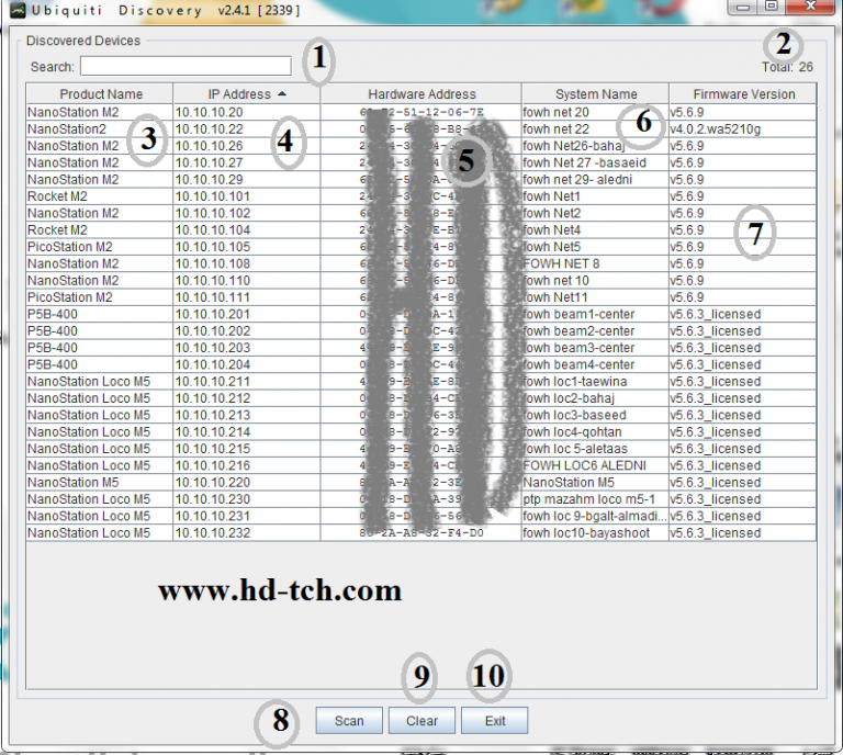 ubnt-discovery شرح وتحميل تطبيق ubnt-discovery الخاص بأضهار اجهزة شبكتك ...